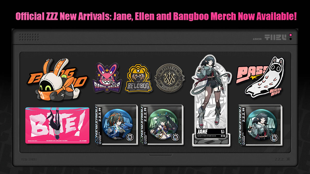 Official ZZZ Merch Update: Jane & Bangboo Now Available! – 141Store